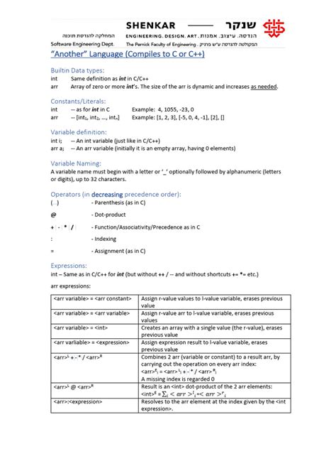 Another Language Pdf C Programming Language Variable Computer