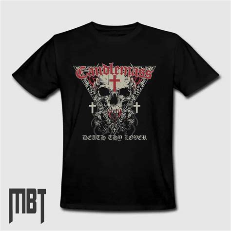 Candlemass Band T Shirt Candlemass Death Thy Lover Cover Tee Shirt