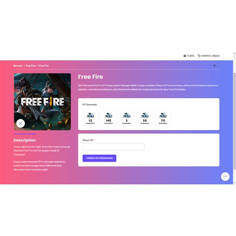 Jual Template Website Topup Games Menggunakan WordPress Shopee Indonesia