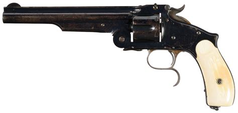 Smith And Wesson No 3 Second Model Russian Single Action Revolver Rock