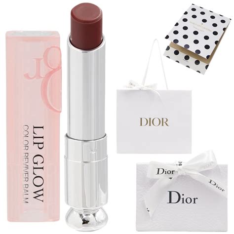 Amazon ラッピング済み ディオール Dior アディクト リップ グロウ ティントリップ 名入れなし 020マホガニー