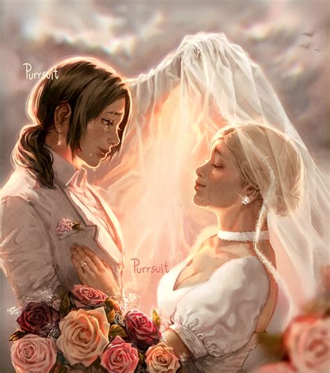 Artstation Ymir X Historia Wedding