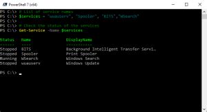 How To Check The Service Status In Powershell Sharepoint Diary