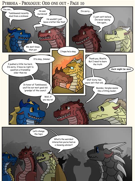 Page 10 Wings Of Fire Pyrrhia Comic Fury Comic Fury Webcomic