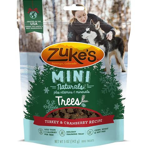 Zukes Mini Trees Turkey And Cranberry 5 Oz