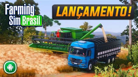 LANÇAMENTO na GOOGLE PLAY Farming Sim Brasil Novo Jogo de Fazenda