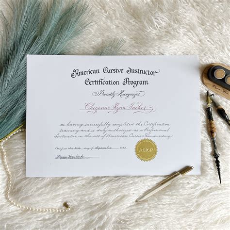 American Cursive Timeless Penmanship In A Modern Age Simply Lettered Shop