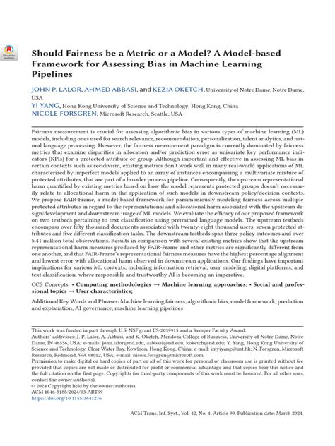 3641276 | PDF | Machine Learning | Bias