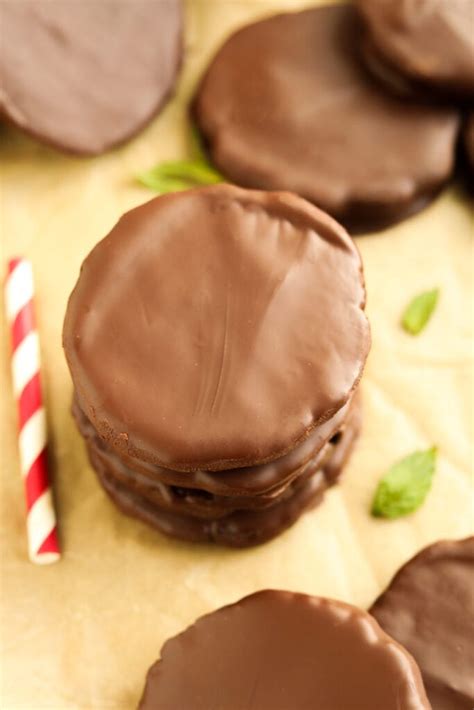 Keto Thin Mint Cookies Copycat Homemade Thin Mint Cookies