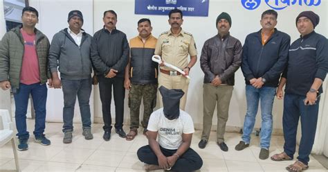 Nashik Crime News खुनाच्या गुन्ह्यातील फरार संशयिताला अटक सिनेस्टाईल