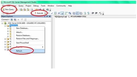 Como Crear Una BASE DE DATOS En SQL SERVER