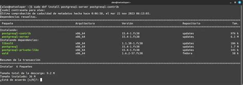 Como Instalar Postgresql En Fedora Y Activar El Acceso Remoto