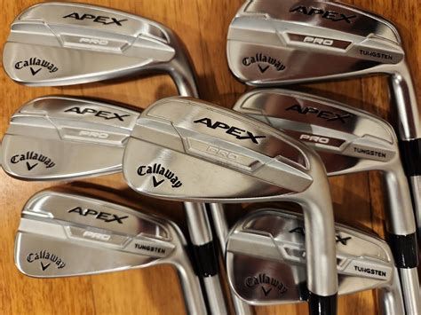 Callaway Apex Pro Forged Irons 4i Pw Kbs C Taper Lite 110 Stiff