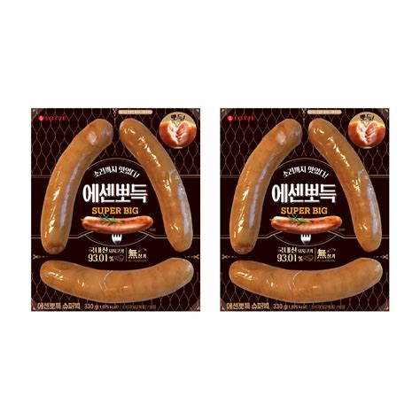 롯데웰푸드 푸드몰 의성마늘프랑크 350g