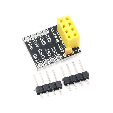 Esp8266 Breadboard Adapter For Esp 01 Esp 01s Model Of The