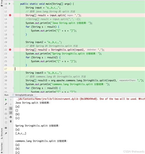 深入解析 Java 字符串分割：split 方法的行为与陷阱java Strings Split Csdn博客
