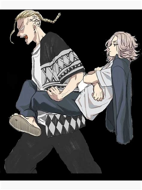 Draken And Manjiro Sano Tokyo Revengers Poster By Yassermia Redbubble