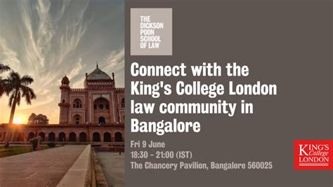 Kings College London Law Community In Bangalore Kings College London