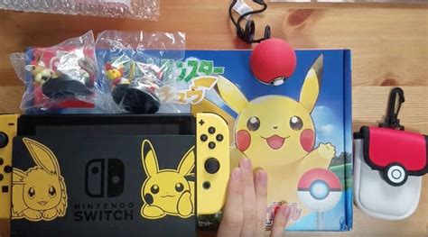 Video Unboxing The Nintendo Switch Pikachu And Eevee Edition Nintendosoup