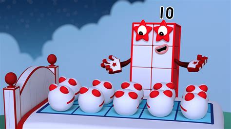 Numberblocks Series 6 Ten In The Bed Bbc Iplayer