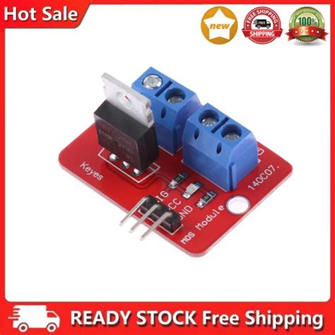 0 24v top mosfet button irf520 mos driver module for arduino mcu arm uk