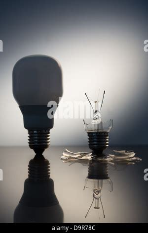 Electricity Light Bulb Damaged Broken Filament Germany S S Th Century Historic