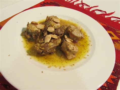 Pollo Con Salsa De Almendras Cocina