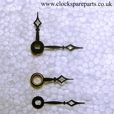 27mm Black Hollow Diamond Euroshaft Clock Hands Hq 027 Ca1 Buy