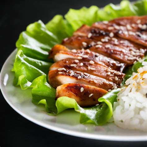Roasted Chicken Teriyaki Strips Template Fairfax Food Service