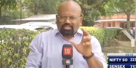 Reporter Uses Abuse During Live Broadcast Cnbc Tv 18 Issues Apology
