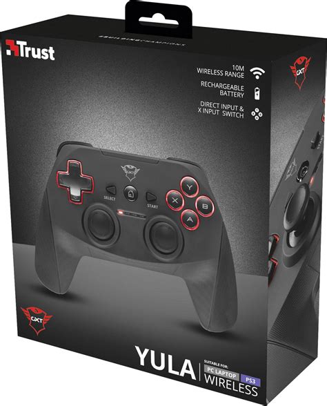 Trust Gxt 545 Gamepad Pc Playstation 3 černá Conrad Cz