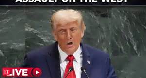 I Didnt Receive Even One Phone Call From Un… Trump Rips Into United Nations At Unga Floor