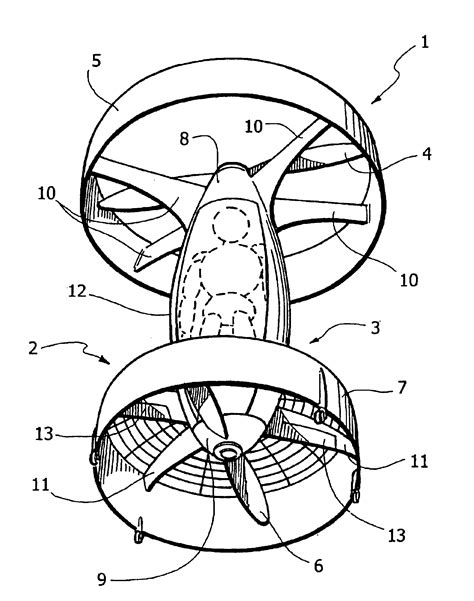 Патент US6854686 VTOL aircraft Google Патенты Craft