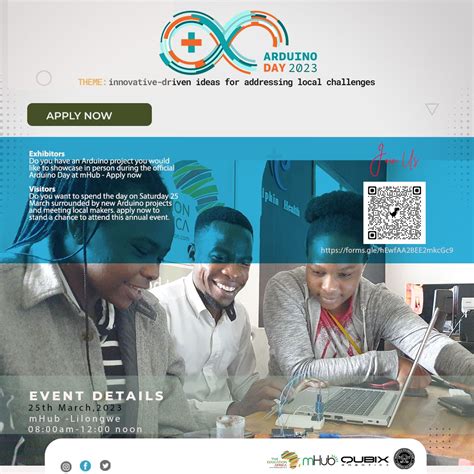 Chisomo Thezhi Kanthema On Linkedin Arduino Day 2023 Is Happening Save The Date Exhibitors