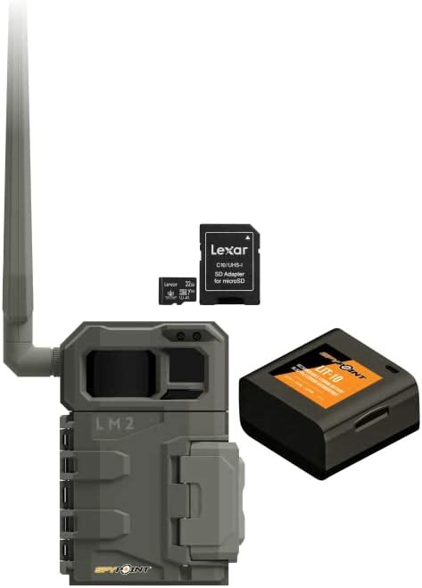 Spypoint Lm2 Cellular Trail Camera 20mp Photos Infrared Game Night Vision Photos