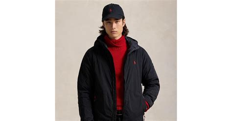 Ralph Lauren The Teak Stretch Hooded Jacket In Black For Men Lyst