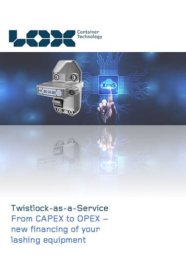 White Paper Lox Container Twistlocks Interbox Connectors