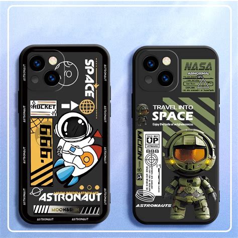 เคสโทรศัพท์มือถือแบบนิ่ม Tpu ลายนักบินอวกาศ สําหรับ Oppo A17 A96 A76