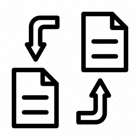 Data Transfer Data Transfer Data Sharing Database Icon Download