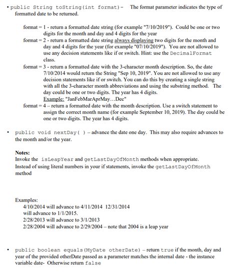 solved public string tostring int format the format