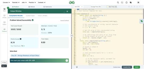 Madhu Sreeja Salanki On Linkedin Dsa Codingchallenge Geeksforgeeks Learningjourney