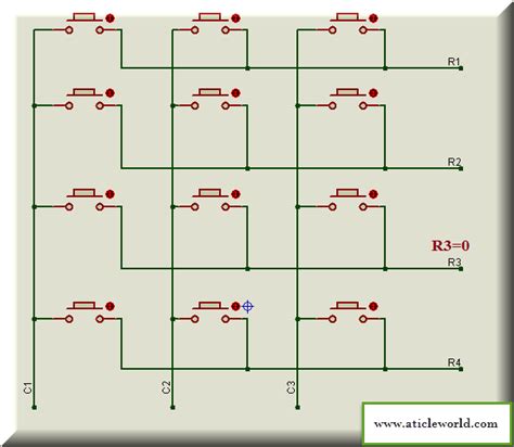 Interfacing Of Keypad With 8051 Microcontroller Aticleworld