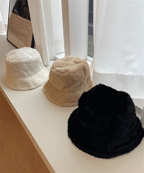 소두핏 퍼벙거지 센스템 심플퍼벙거지 여신룩 털모자 퍼모자 Fur 벙거지모자 버킷햇 겨울모자 데일리모자 스트릿 걸스힙합