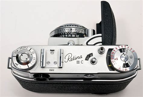 Kodak Retina IIIc is a coupled rangefinder built in Germany.