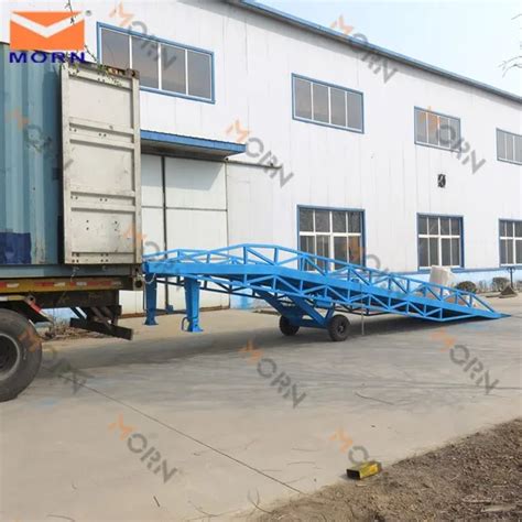 15 Ton Mobile Hydraulic Loading Dock Ramp Slope For Forklift Buy Loading Dock Ramp Slope