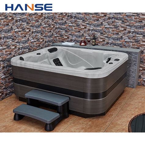Luxury Villa Backyard Pools Hydrotherapy Rectangular Outdoor Massage