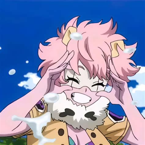 Mina Ashido Anime Anime Maid Hero Academia Characters