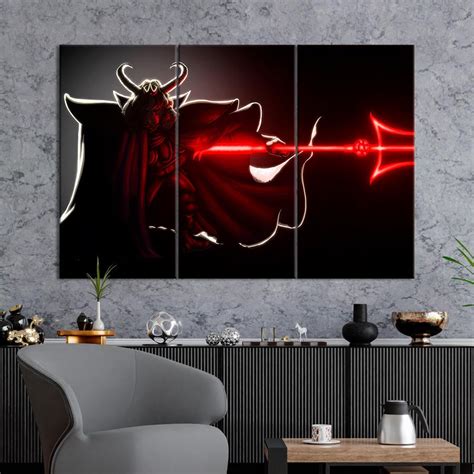 ᐉ Настінний декор Монстр бос Азгор Дримурр Undertale 78x48 см A167 3 • Краща ціна в Києві