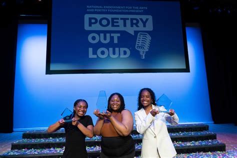 Poetry Out Loud 2024 National Champion The Chicago Poetry Center