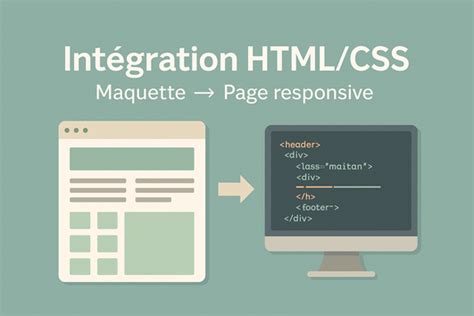 Je Vais Transformer Votre Maquette En Page Web Responsive Et Propre Htmlcss Par Morganelr
